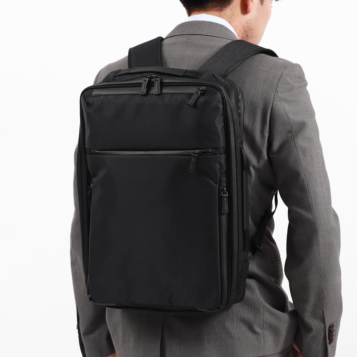 【正規品5年保証】ace.GENE エースジーン GADGETABLE HEATHER2 ガジェタブルヘザー2 ビジネスリュック 19/23L ...