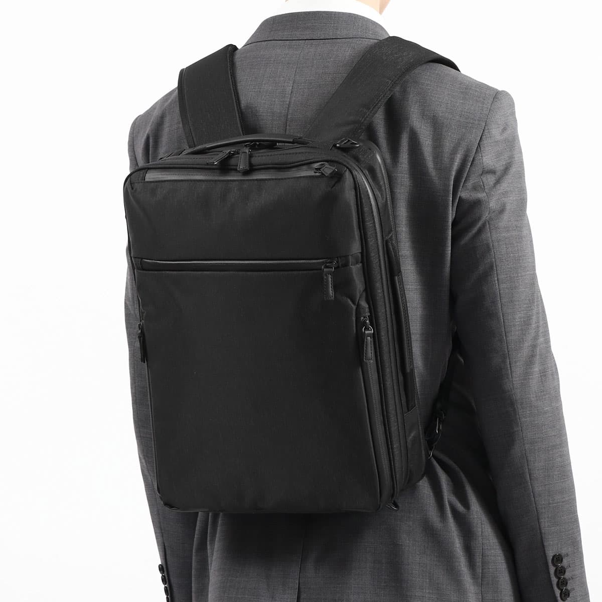 【正規品5年保証】ace.GENE エースジーン GADGETABLE HEATHER2 ガジェタブルヘザー2 ビジネスバッグ 14L ...