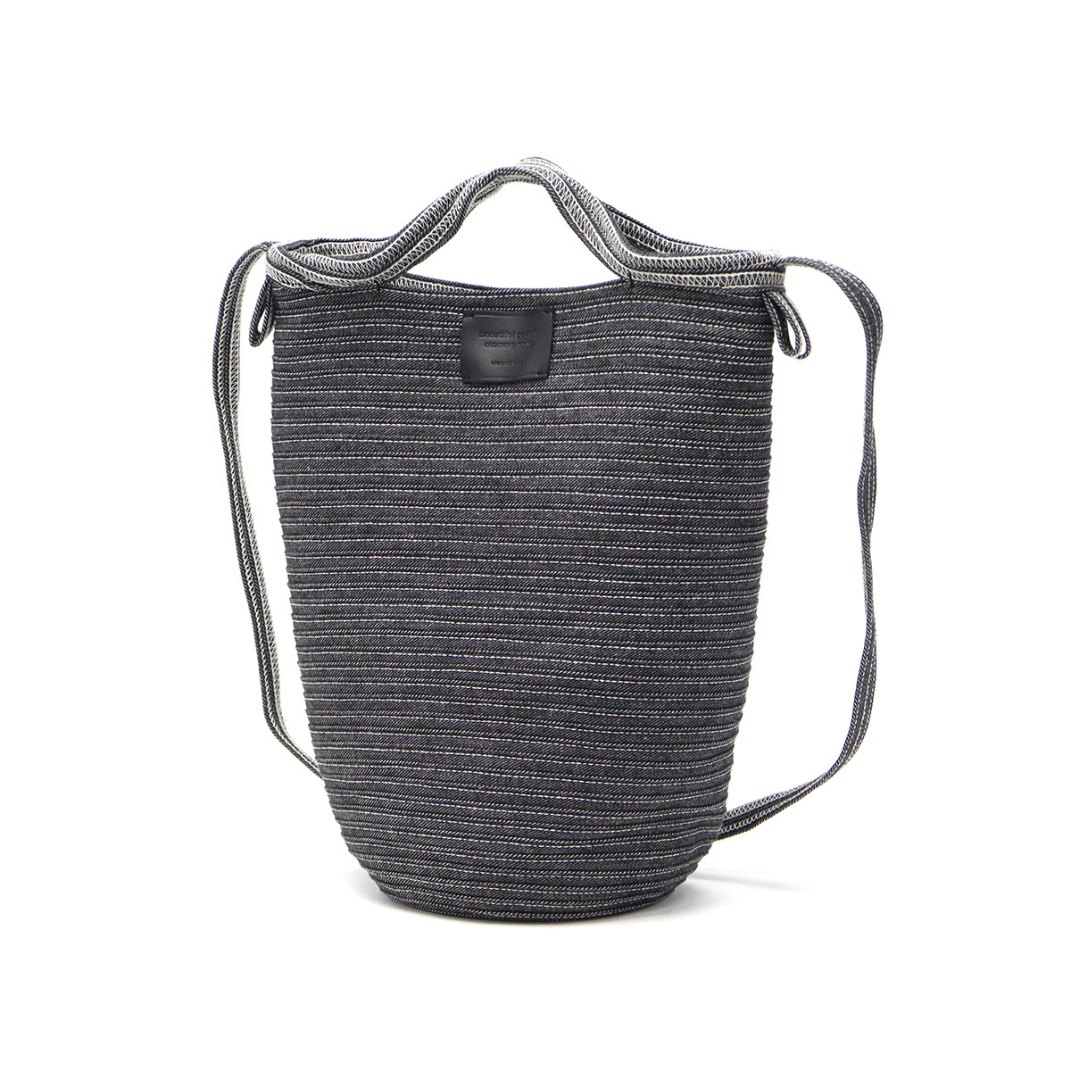 beautiful people ビューティフルピープル denim loop two way bucket bag ショルダーバッグ 1515611998｜【正規販売店】カバン・小物の専門店 ...