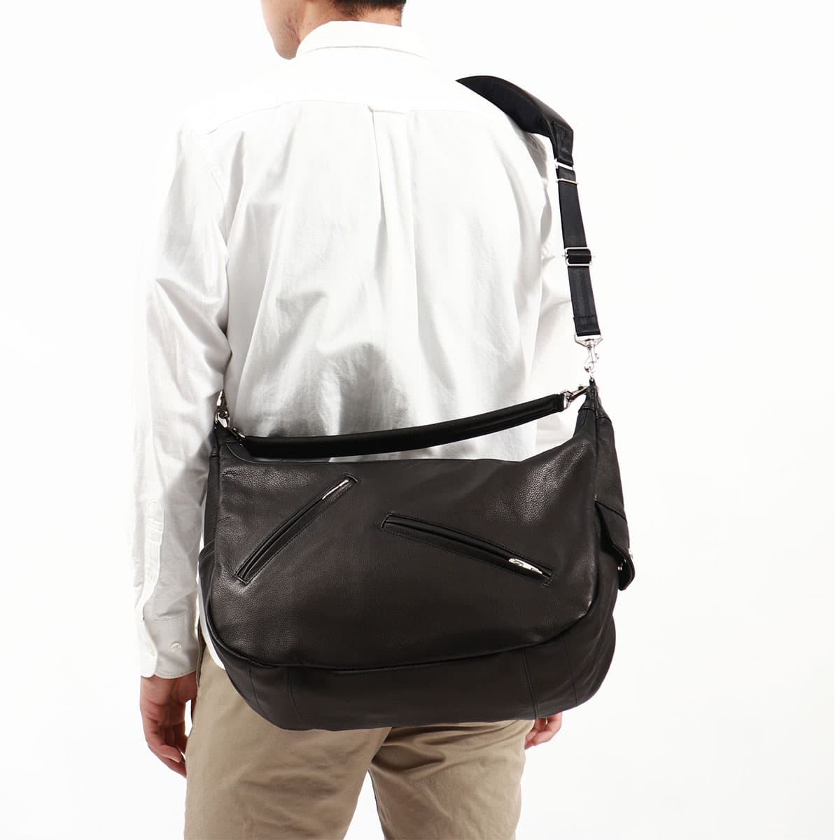 Porter Classic ポータークラシック PC RIDERS LEATHER NEWTON SHOULDER BAG W/LOVE ...